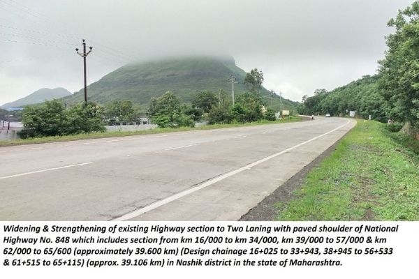 NH- 848 Nashik Peth - Rajpath Infracon Pvt. Ltd.